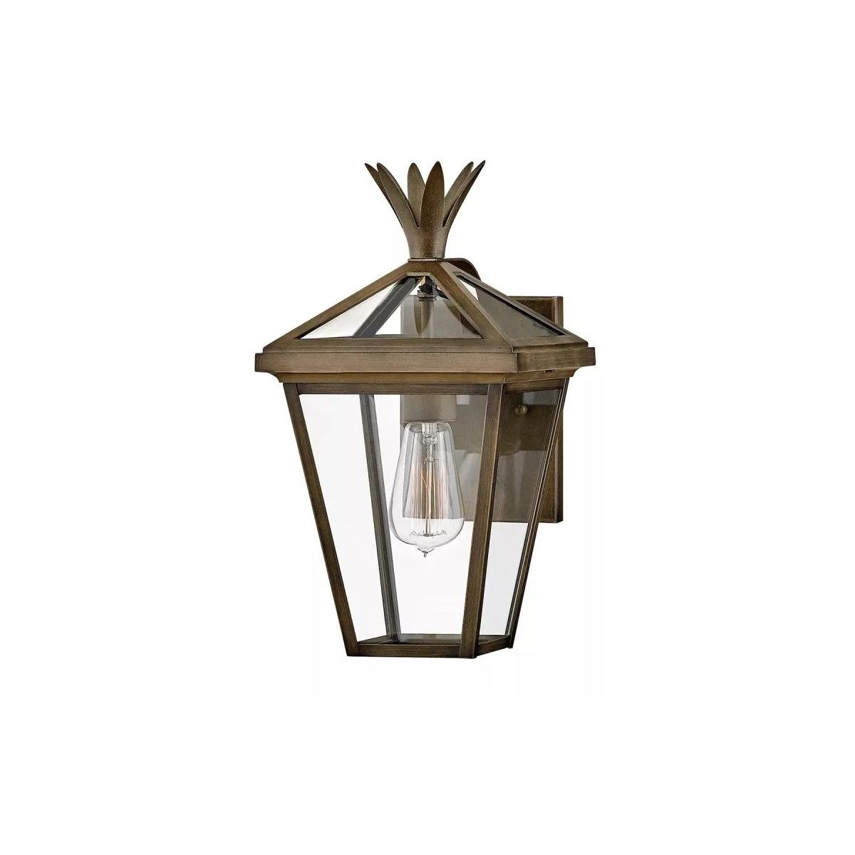 Elstead Lighting Palma kültéri fali lámpa 1x60 W barna HK-PALMA-S-BU ...
