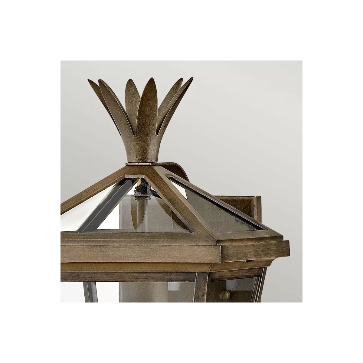 Elstead Lighting Palma kültéri fali lámpa 1x60 W barna HK-PALMA-S-BU ...
